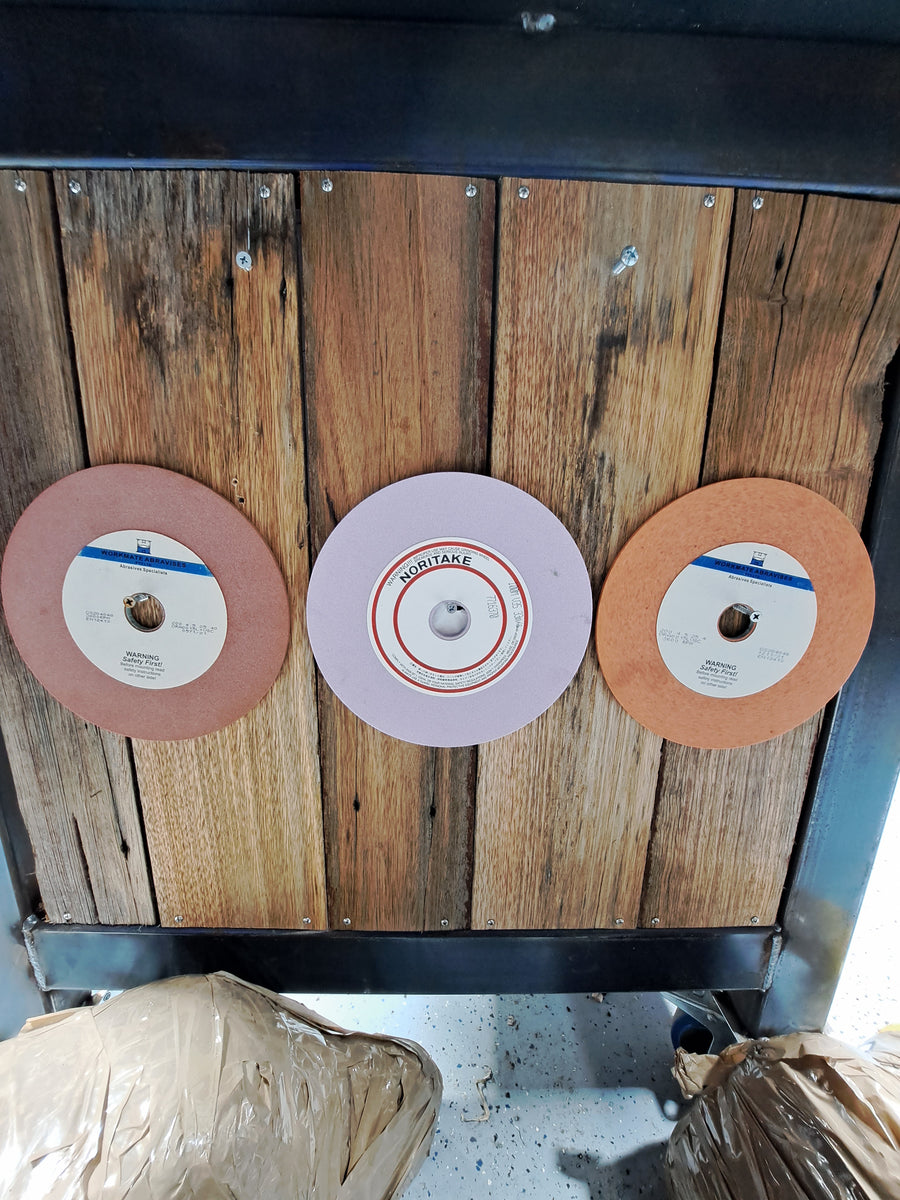 Silvey and Simington grinding wheels – Built By Sean